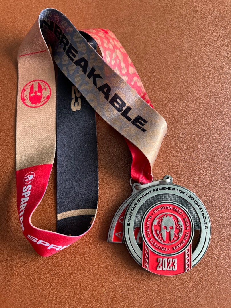 Spartan medal, Sports Equipment, Other Sports Equipment and Supplies on ...