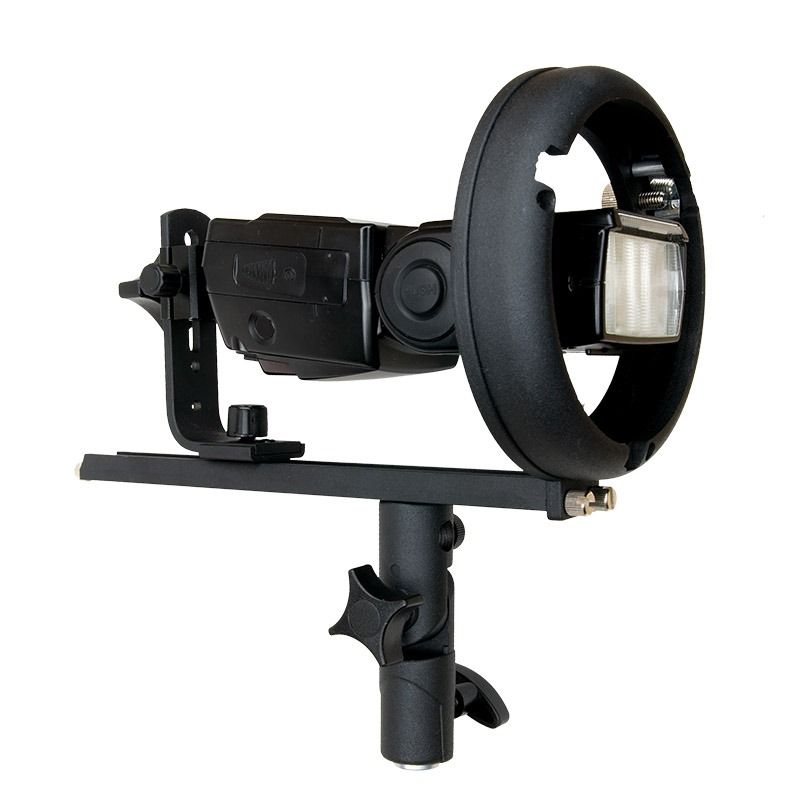 Speedlite Flash bracket stand with Bowen mount for softbox, Photography ...