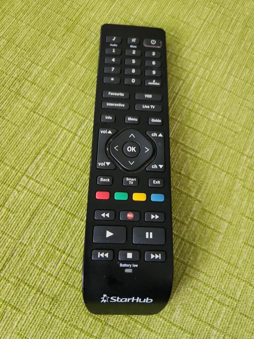 Starhub Remote, TV & Home Appliances, TV & Entertainment, TV Parts ...