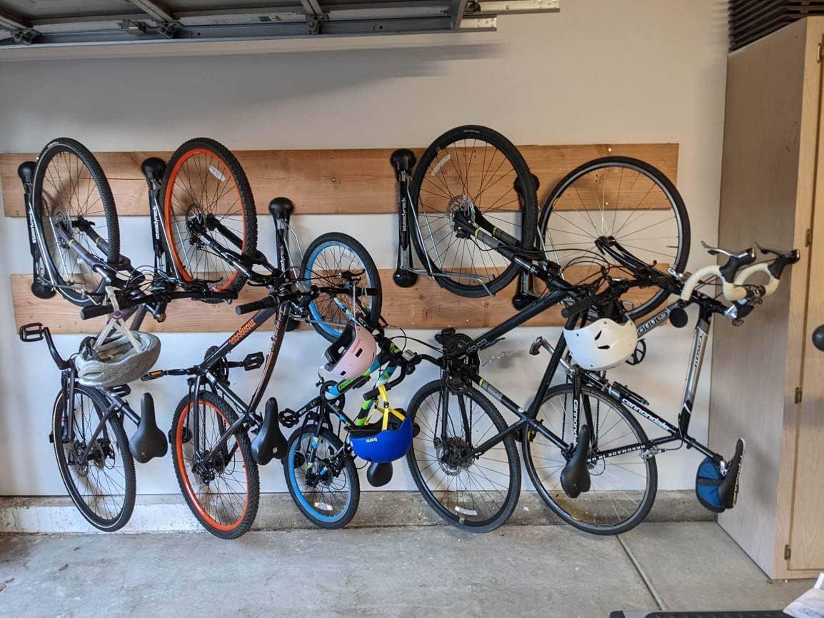Steadyrack Bike Rack - Wall Mounted Bike Storage Solution for Your Home ...