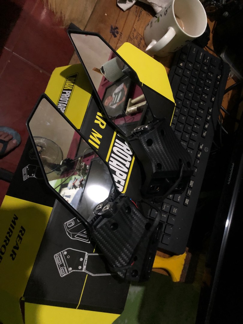 stealth side mirror for sale, Motorbikes, Motorbike Parts & Accessories ...