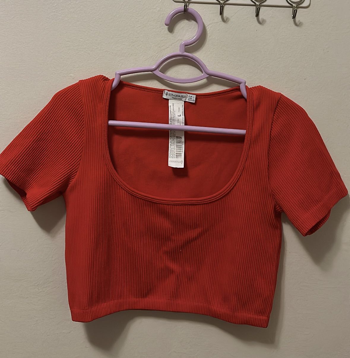 Stradivarius Crop Top Womens Fashion Tops Shirts On Carousell