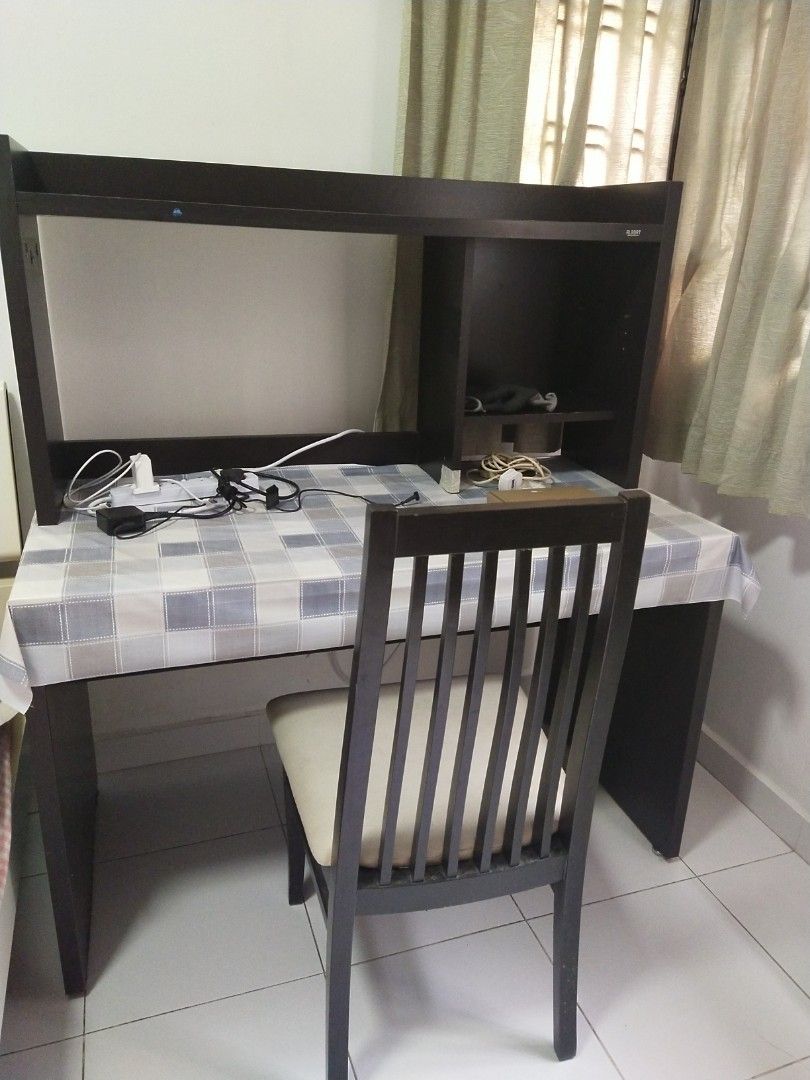 Study table set, Furniture & Home Living, Furniture, Tables & Sets on ...