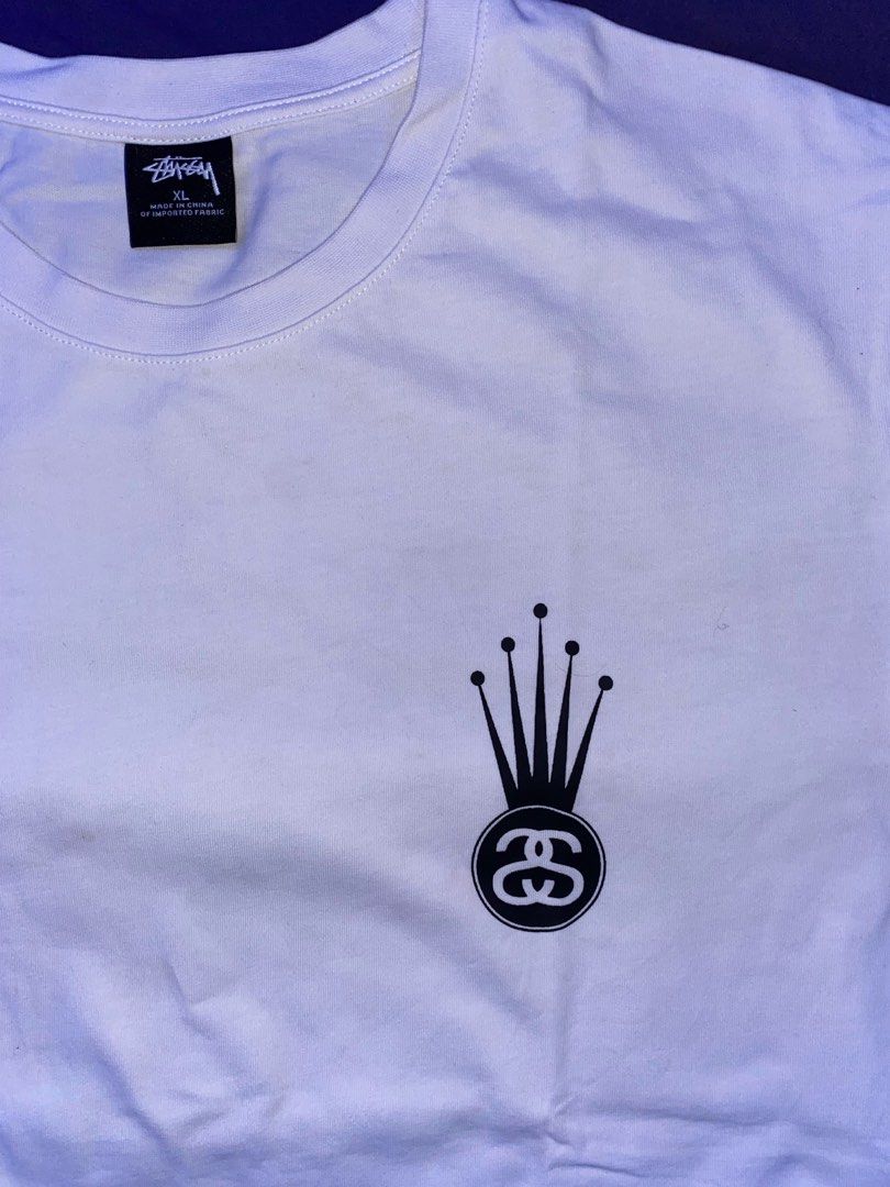 Stussy Crown Link Tee, Men's Fashion, Tops & Sets, Tshirts & Polo ...