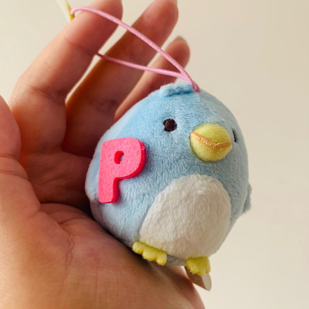 sumikko gurashi blue penguin P keychain strap plush (bnwt) san-x japan ...