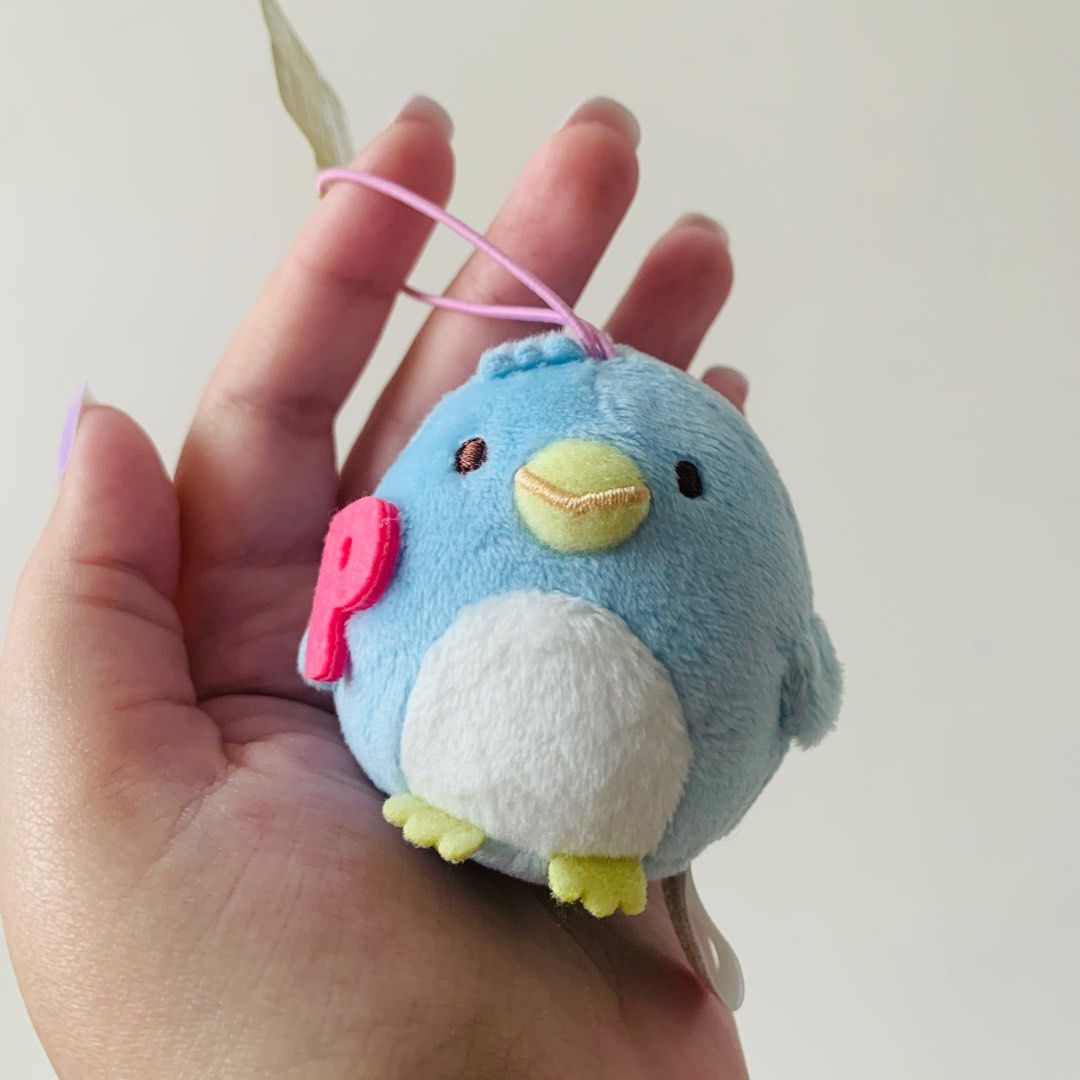 sumikko gurashi blue penguin P keychain strap plush (bnwt) san-x japan ...