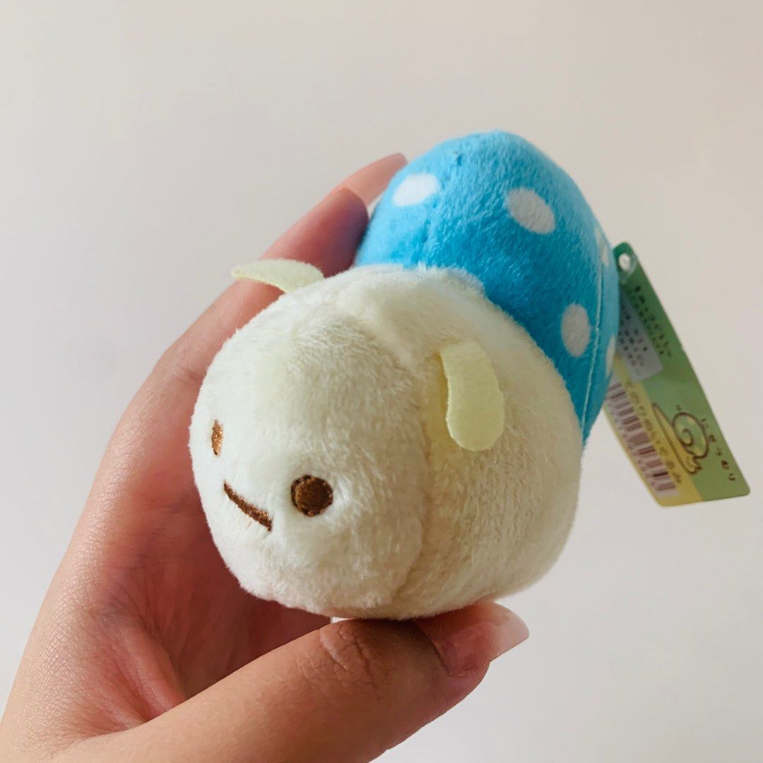 sumikko gurashi nisetsumuri snail keychain plush (bnwt) san-x japan ...
