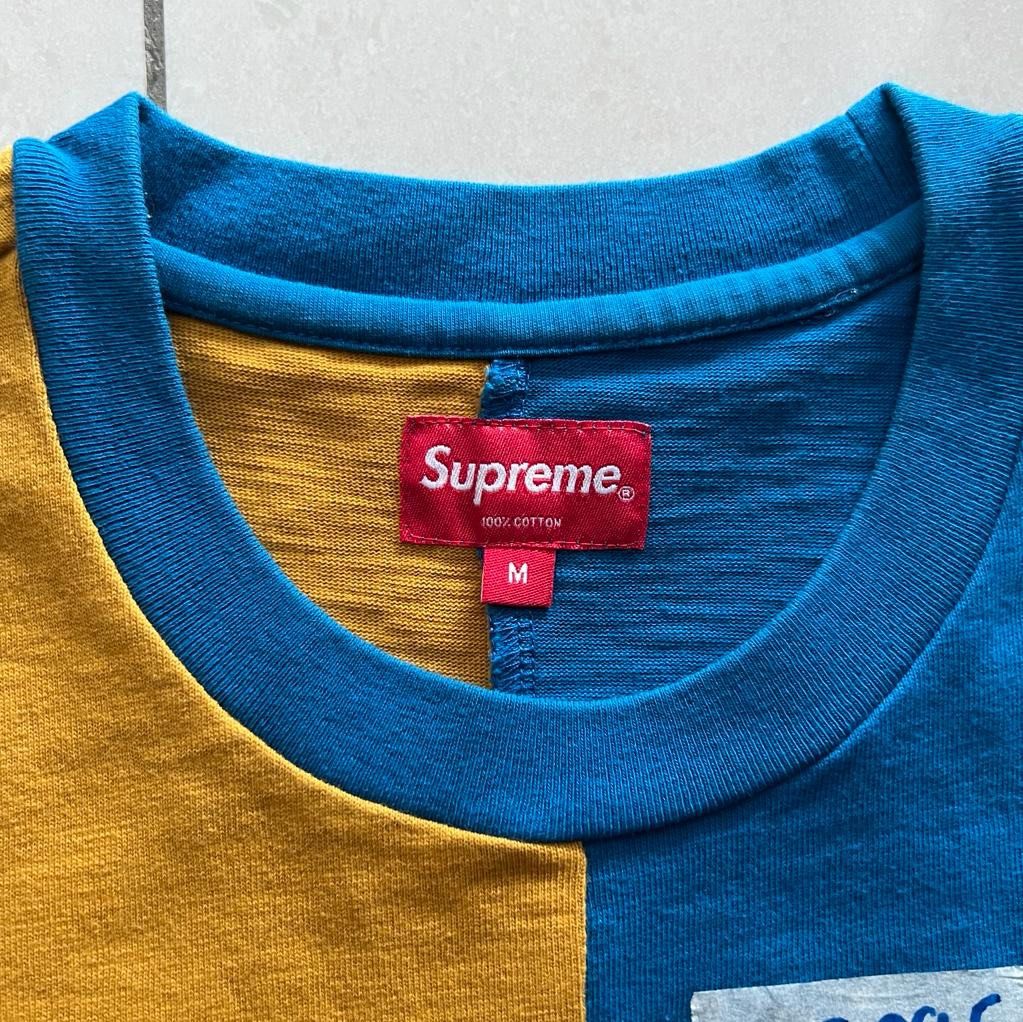 Supreme Two Tone red tag, Men's Fashion, Tops & Sets, Tshirts & Polo ...