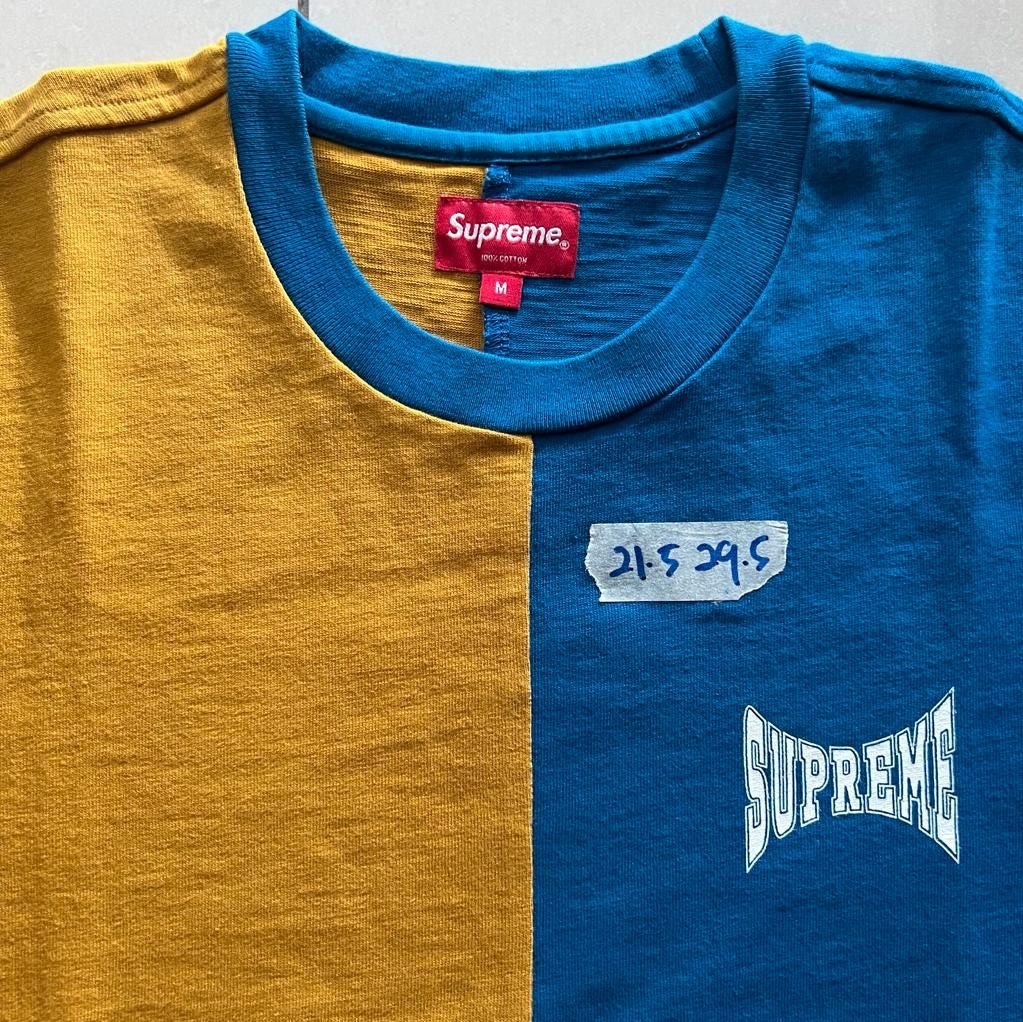 Supreme Two Tone red tag, Men's Fashion, Tops & Sets, Tshirts & Polo ...