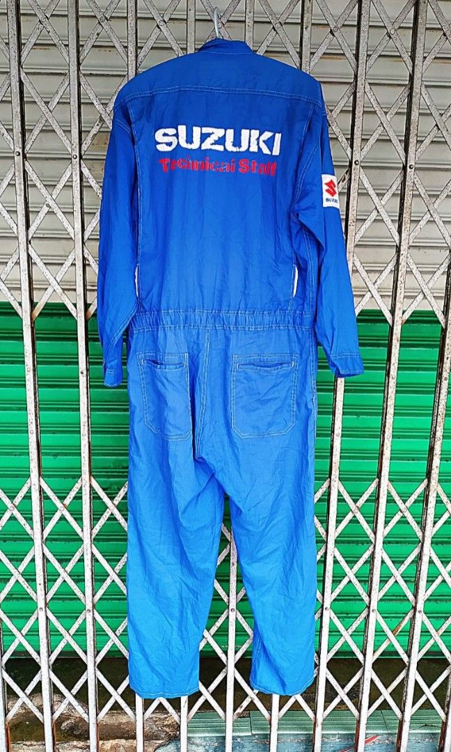 Suzuki Technical Staff Overalls, Men's Fashion, Coats, Jackets and ...
