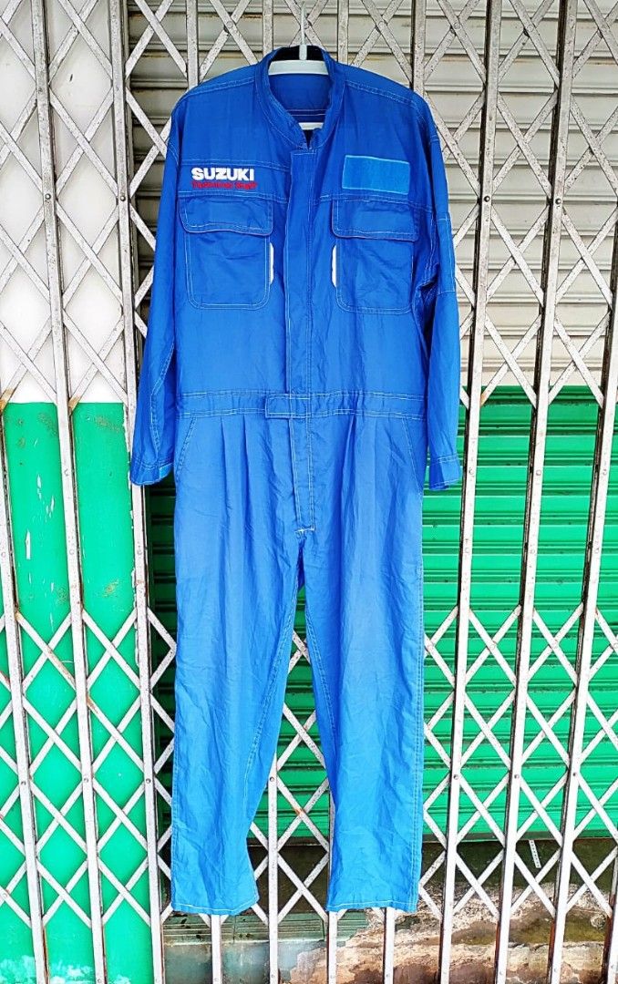 Suzuki Technical Staff Overalls, Men's Fashion, Coats, Jackets and ...