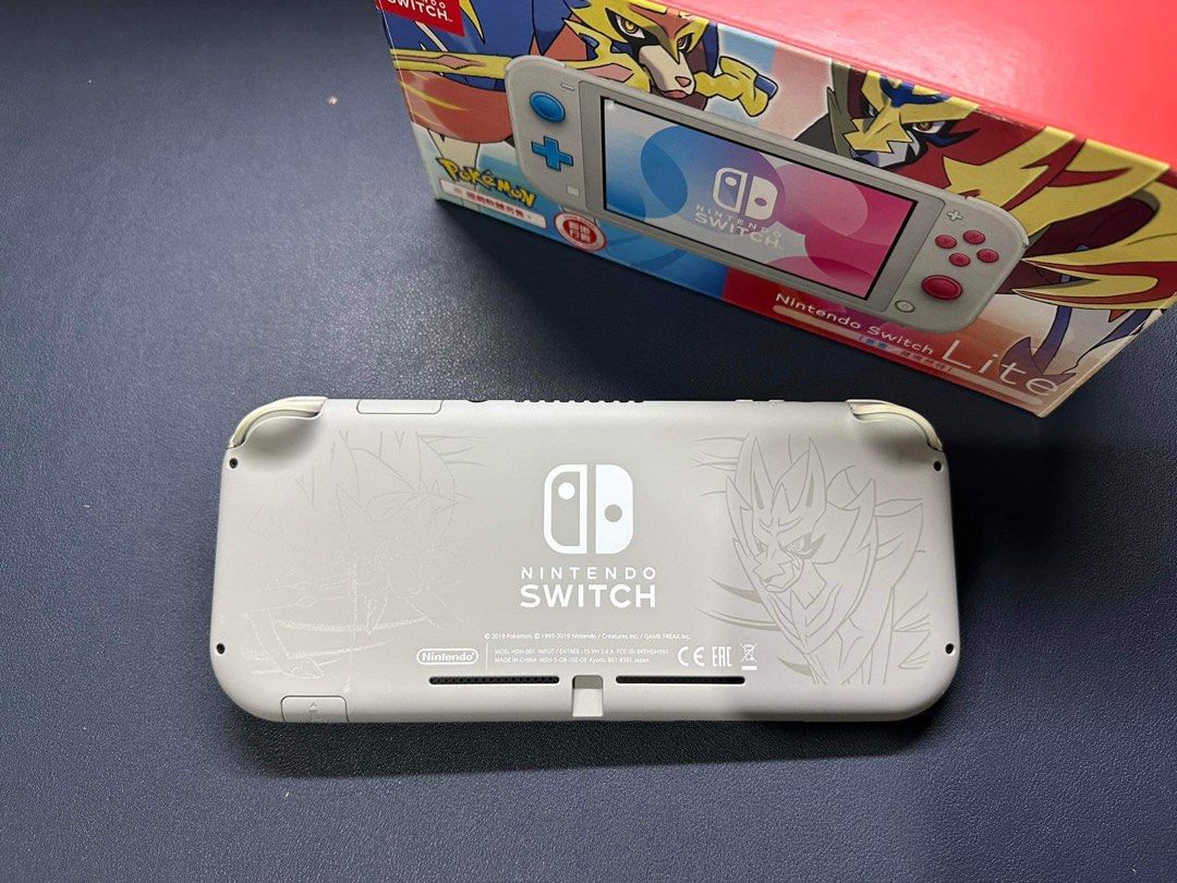 Switch Lite (Zacian and Zamazenta), Video Gaming, Video Game Consoles ...