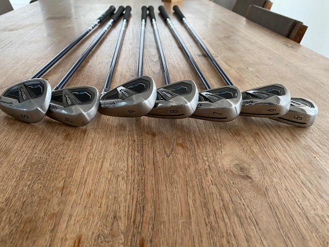 TaylorMade Sim2 Max OS 7-piece Iron Set, Sports Equipment, Sports & Games, Golf on Carousell