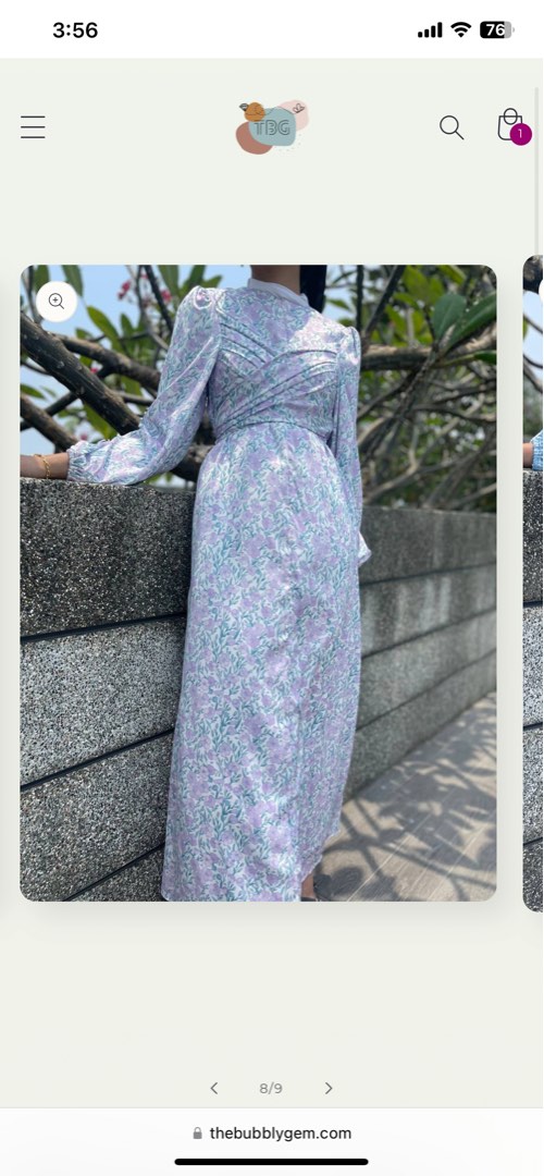 TBG Wanda Satin PTP 50, Women's Fashion, Dresses & Sets, Dresses on ...