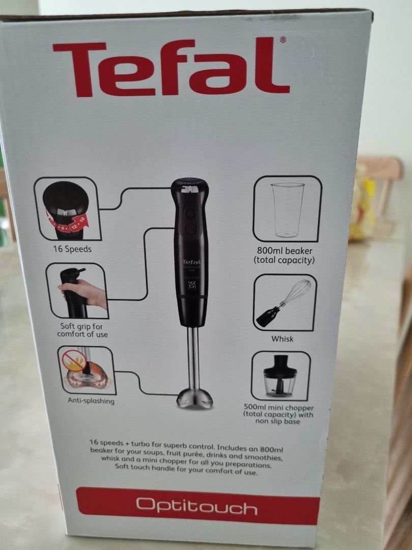 Tefal Optitouch Hand Blender, TV & Home Appliances, Kitchen Appliances ...