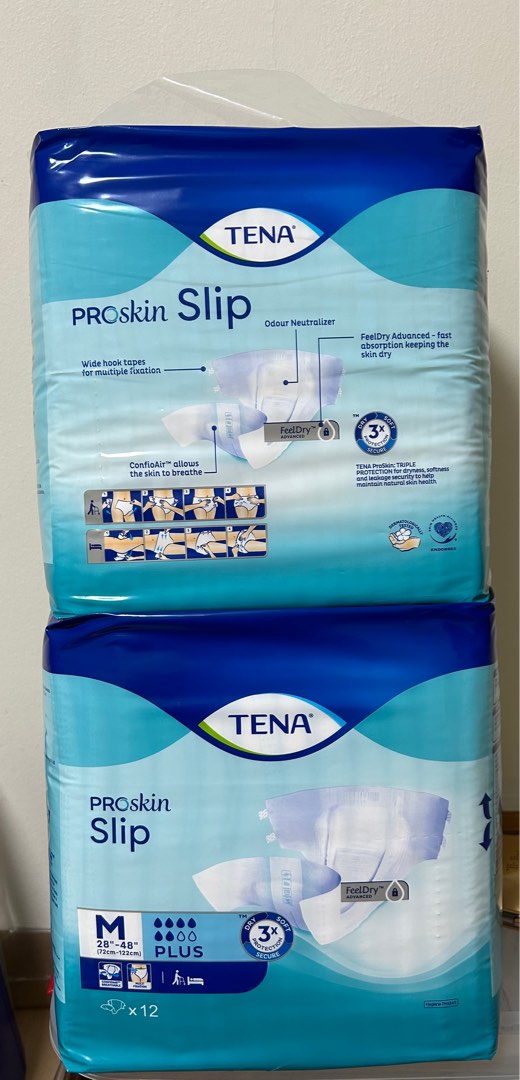 Tena Adult Diapers size M, Health & Nutrition, Assistive & Rehabilatory Aids, Adult Incontinence ...