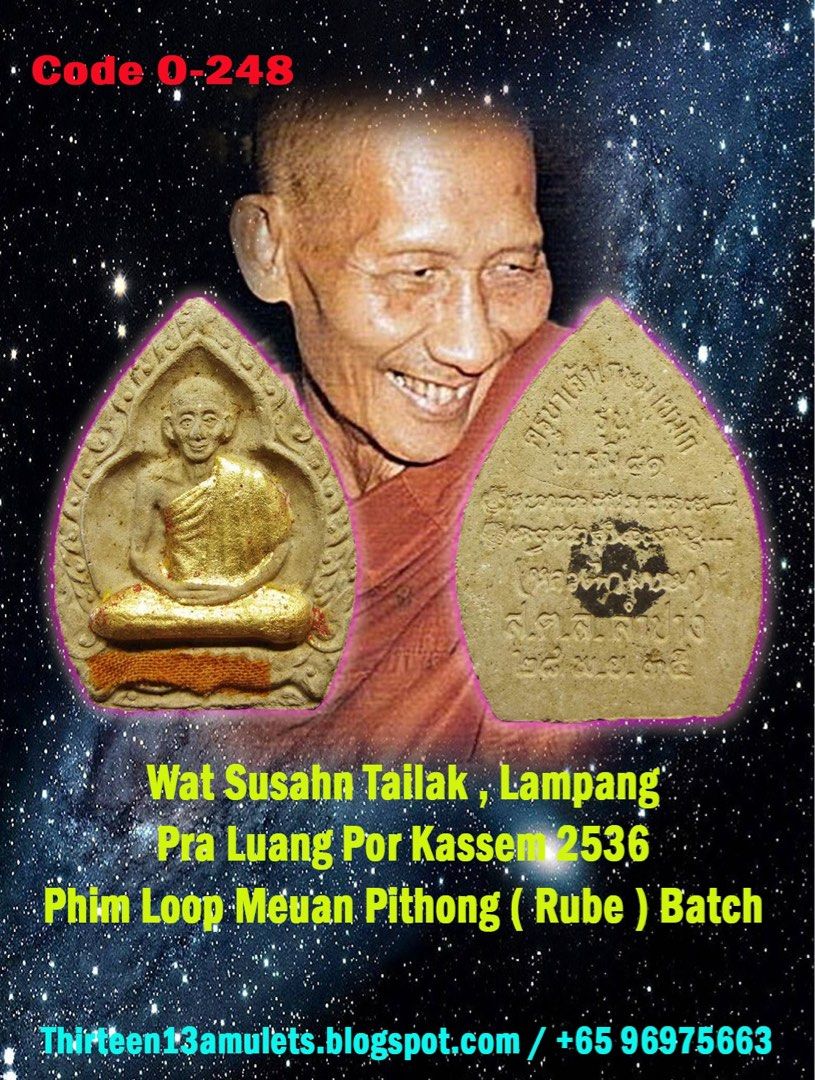 Thai Amulets ( Lp Kassem - Loop Meuan ), Hobbies & Toys, Memorabilia & Collectibles, Religious ...