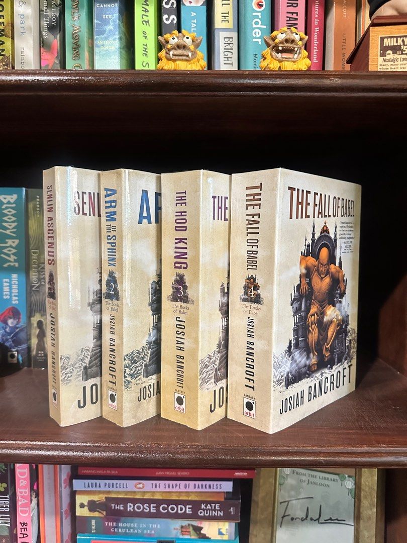 The Books of Babel by Josiah Bancroft, Hobbies & Toys, Books ...