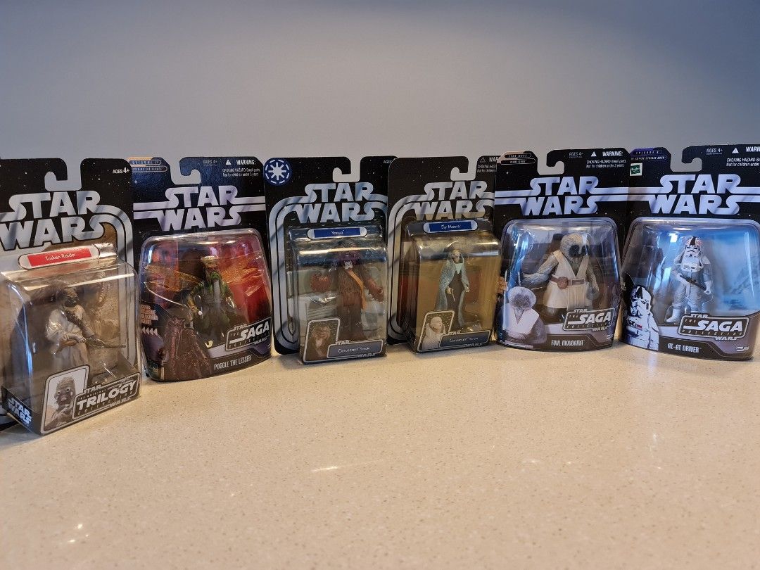 The Saga Collection Rare Figures - Star Wars (3.75), Hobbies & Toys ...