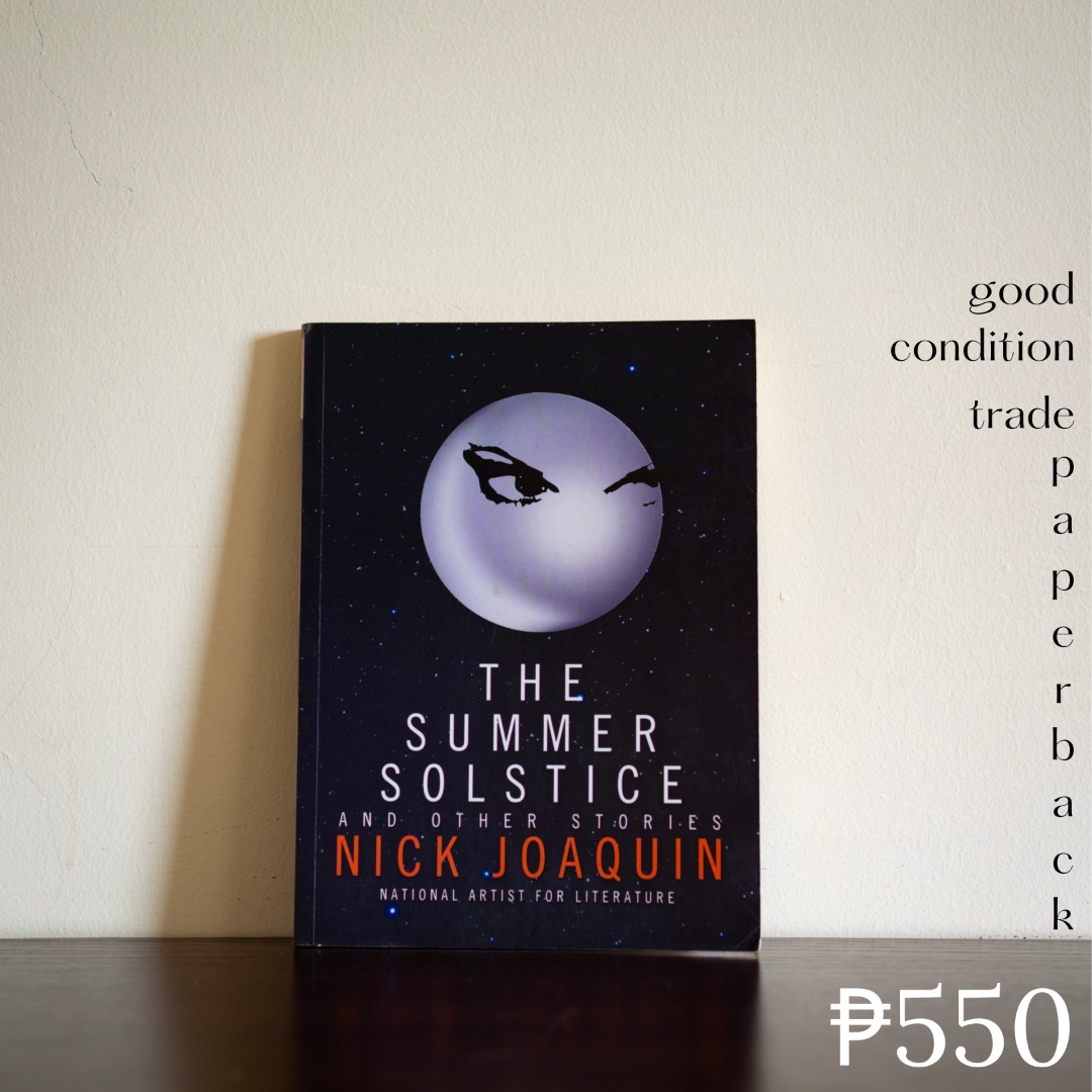 The Summer Solstice and other stories by Nick Joaquin, Hobbies & Toys ...