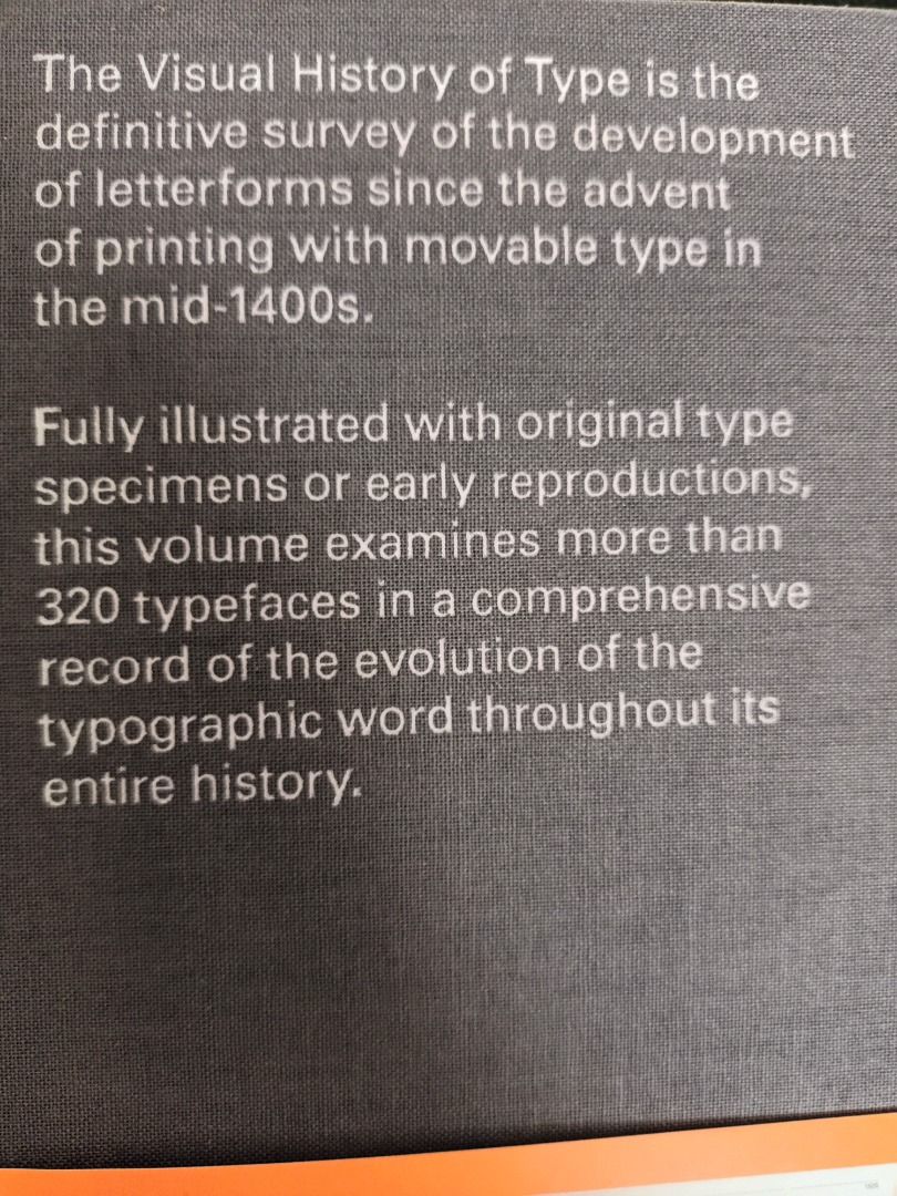 The Visual History of Type, Hobbies & Toys, Books & Magazines, Fiction ...