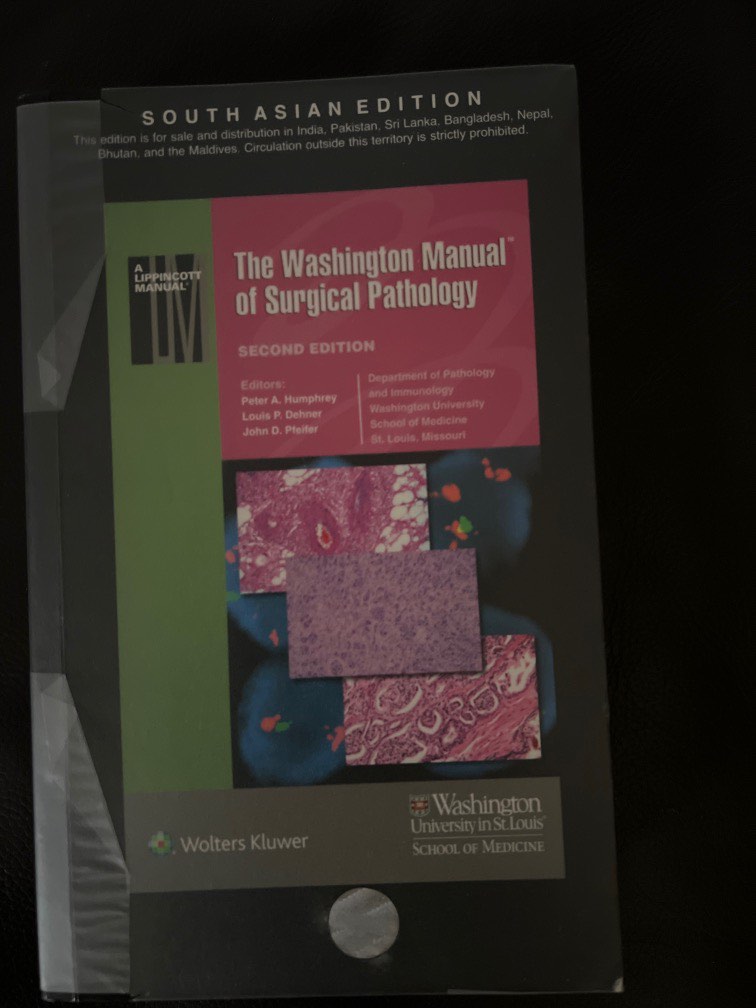 The Washington Manual Of Surgical Pathology Second Edition Hobbies
