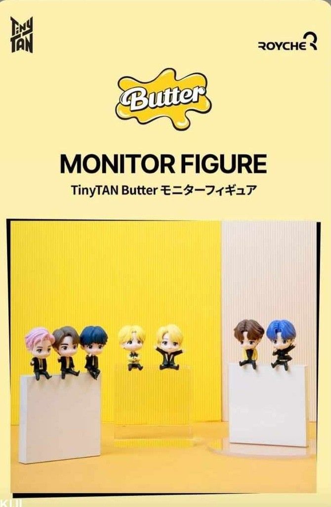 Tinytan Butter monitor figure, Hobbies & Toys, Memorabilia & Collectibles, K-Wave on Carousell
