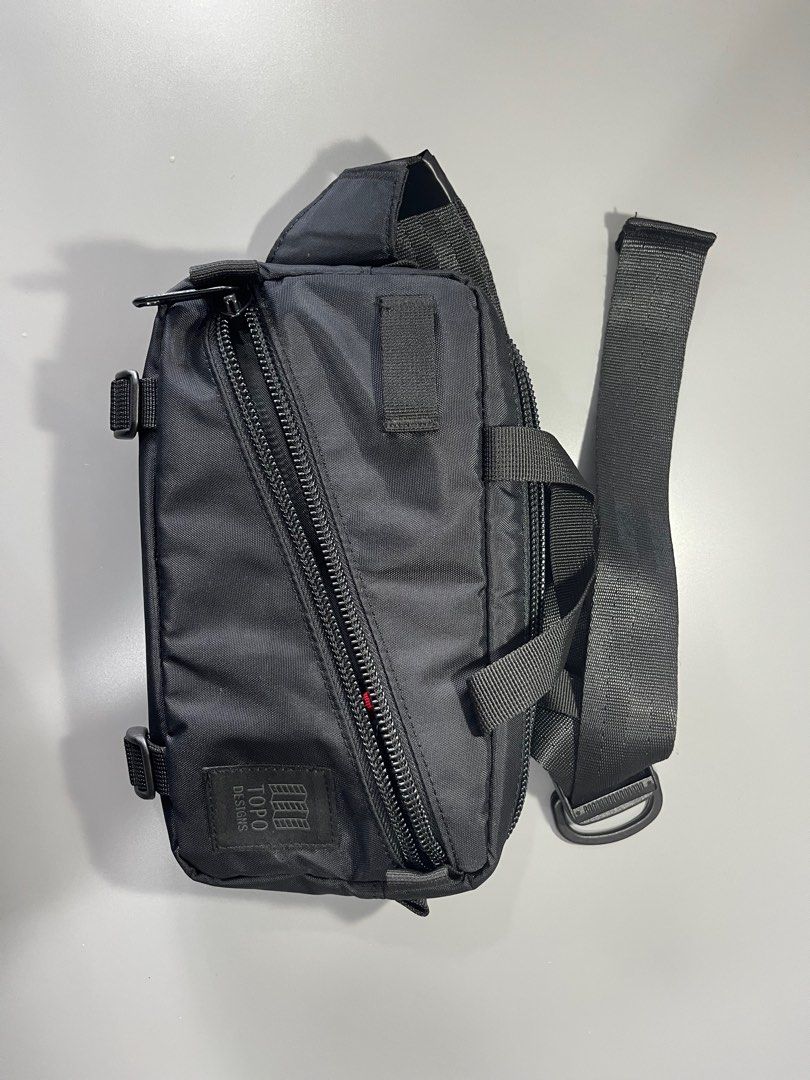 Topo Designs Mini Quick Pack Black, Men's Fashion, Bags, Sling Bags on Carousell