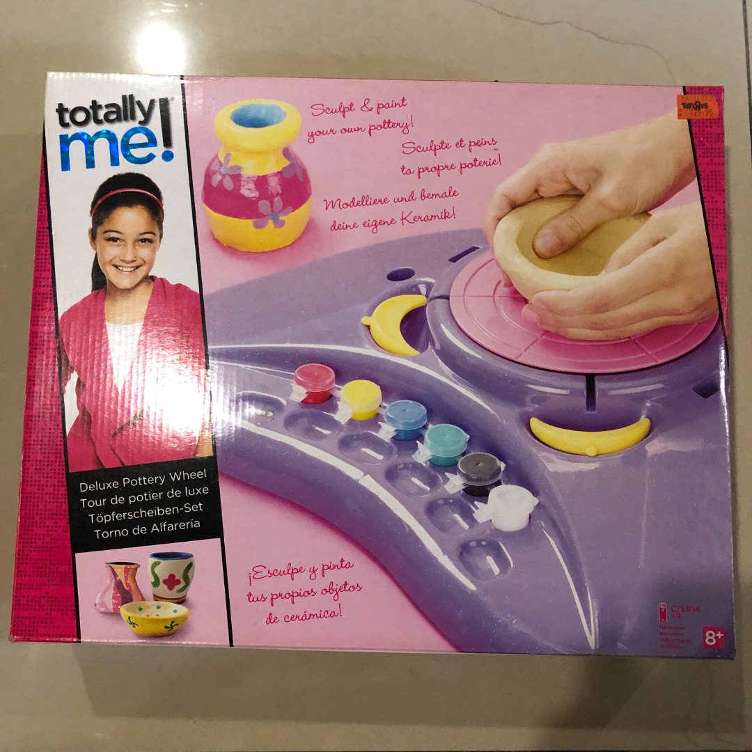 Totally Me! Deluxe Pottery Wheel, Hobbies & Toys, Toys & Games on Carousell