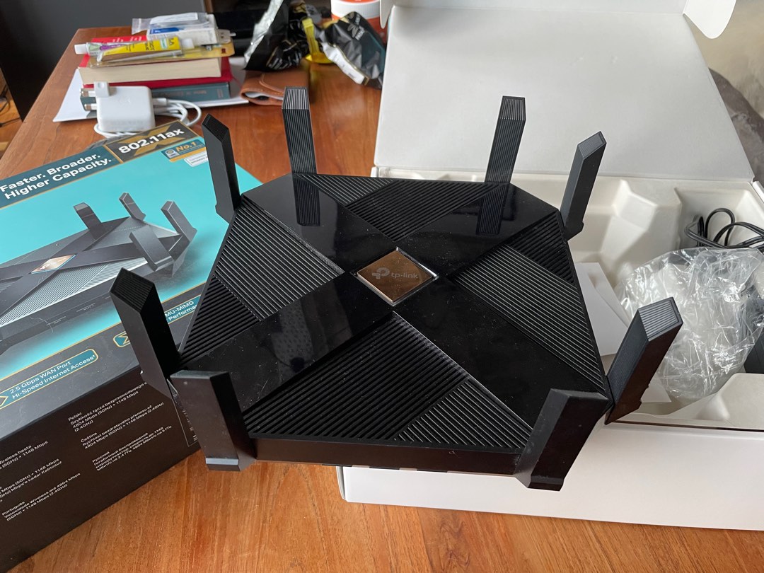 TP-Link Archer AX6000 WiFi 6 Router, Computers & Tech, Parts ...