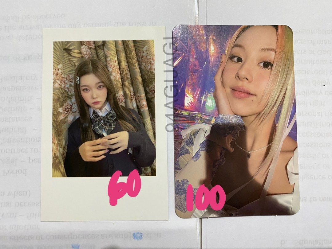 TWICE Chaeyoung Official Photocard, Hobbies & Toys, Memorabilia ...