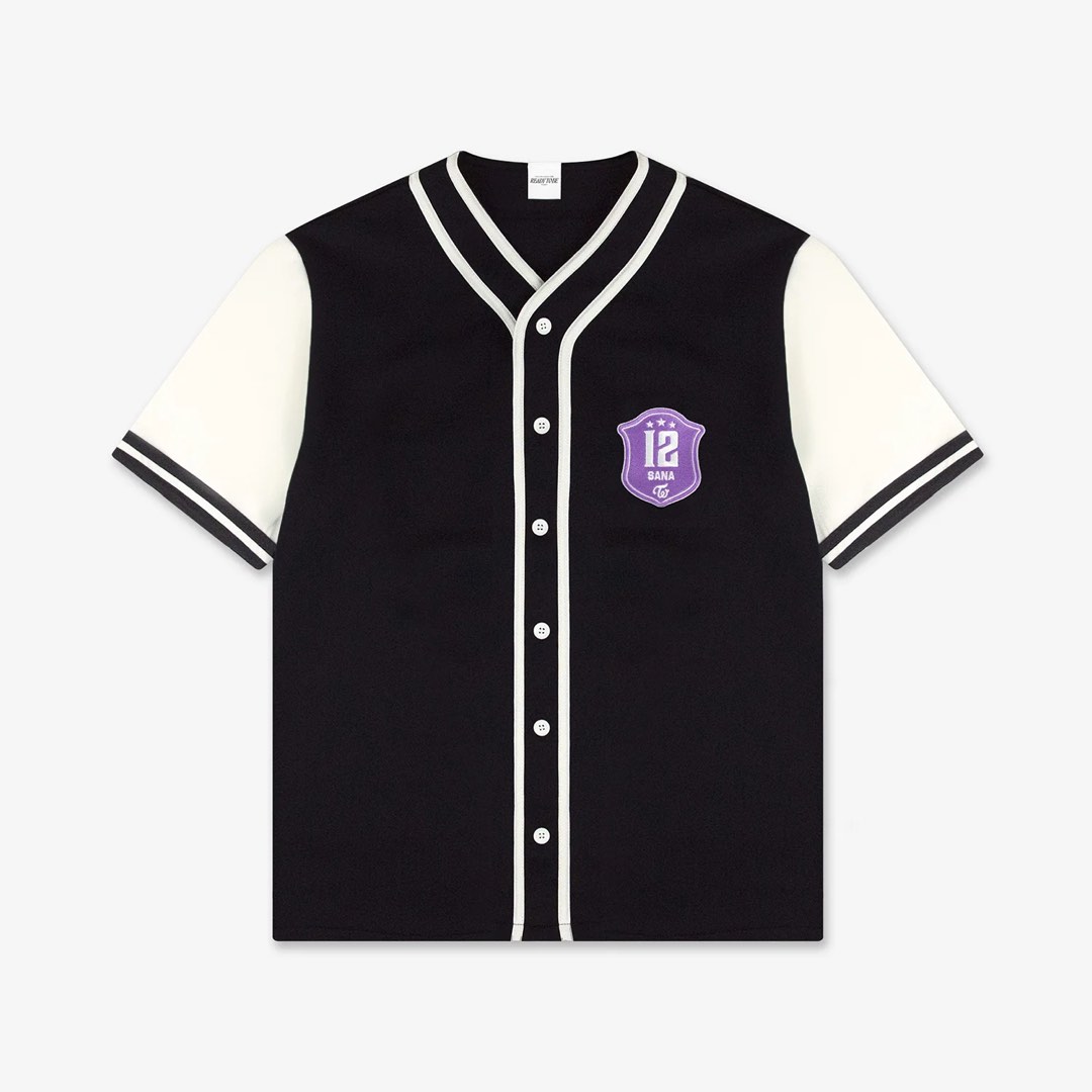 TWICE SANA BASEBALL UNIFORM, Hobbies & Toys, Memorabilia & Collectibles ...