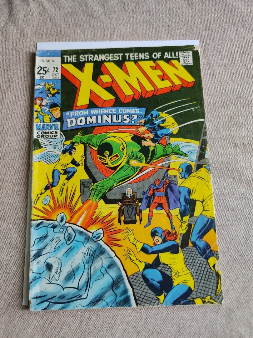 Uncanny Xmen #72 early Bronze Age Marvel Comics, Hobbies & Toys, Books ...