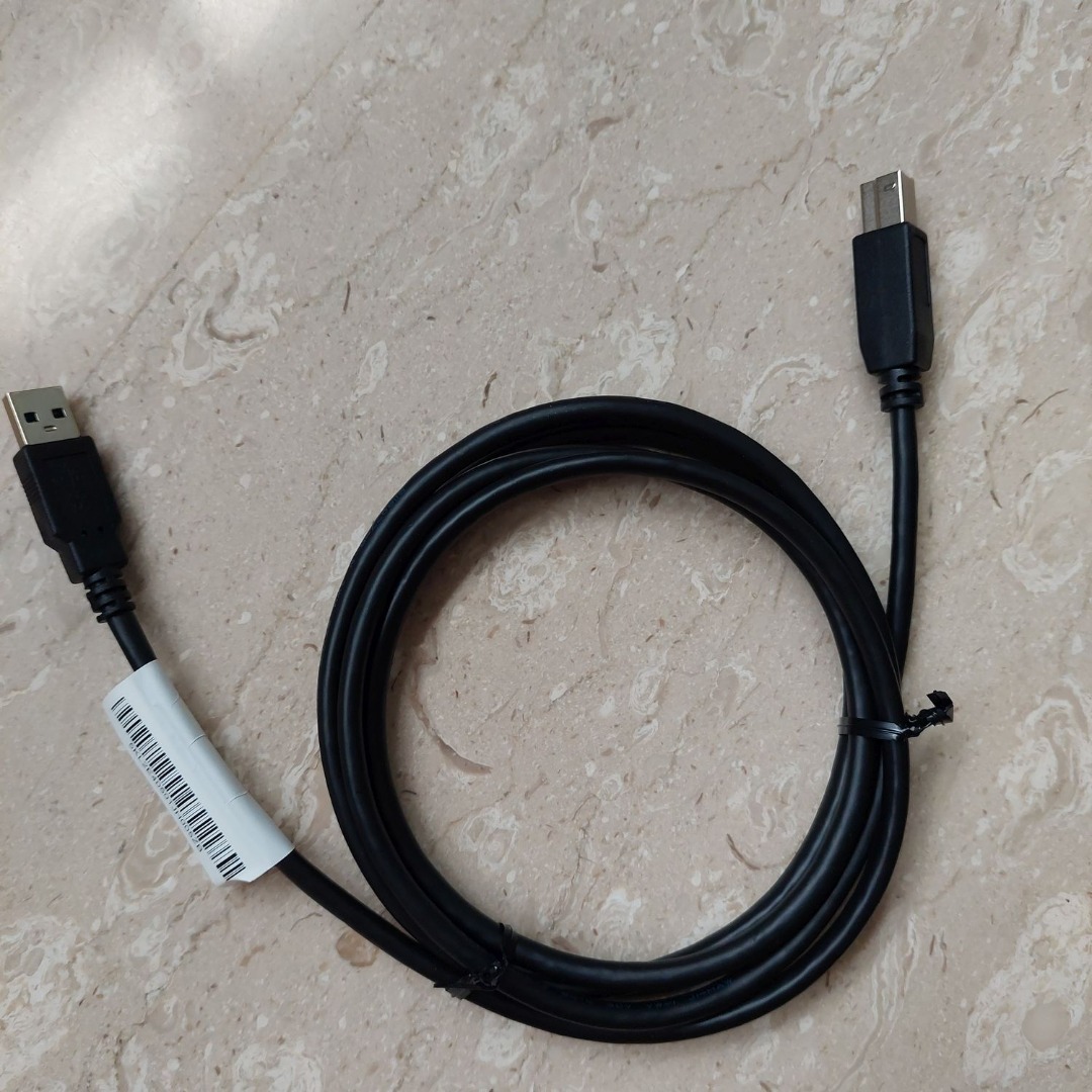 High performance USB 3.0 A to B Cable (2 metres long) and normal USB A ...
