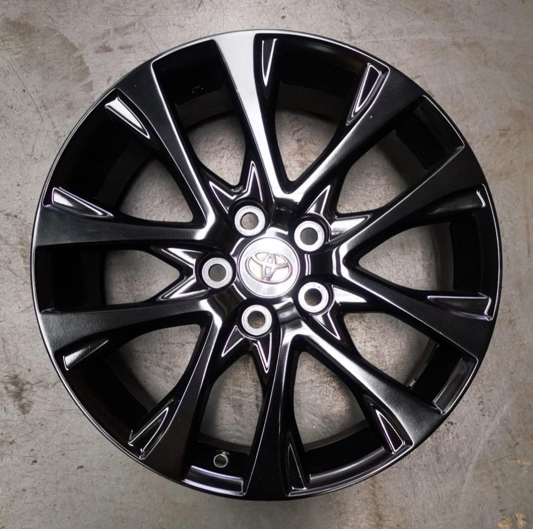 Used 18" Original Toyota Rims, Car Accessories, Tyres & Rims on Carousell