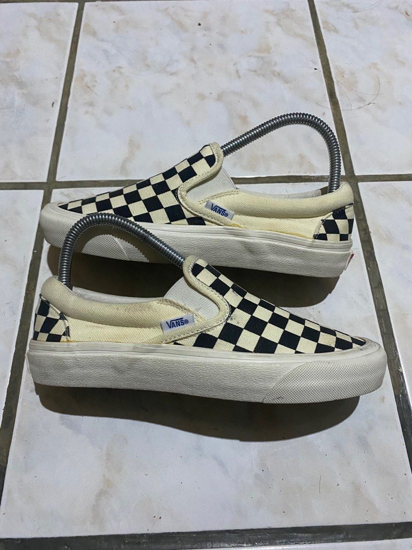 VANS VAULT CHECKERBOARD V2, Women's Fashion, Footwear, Sneakers on ...