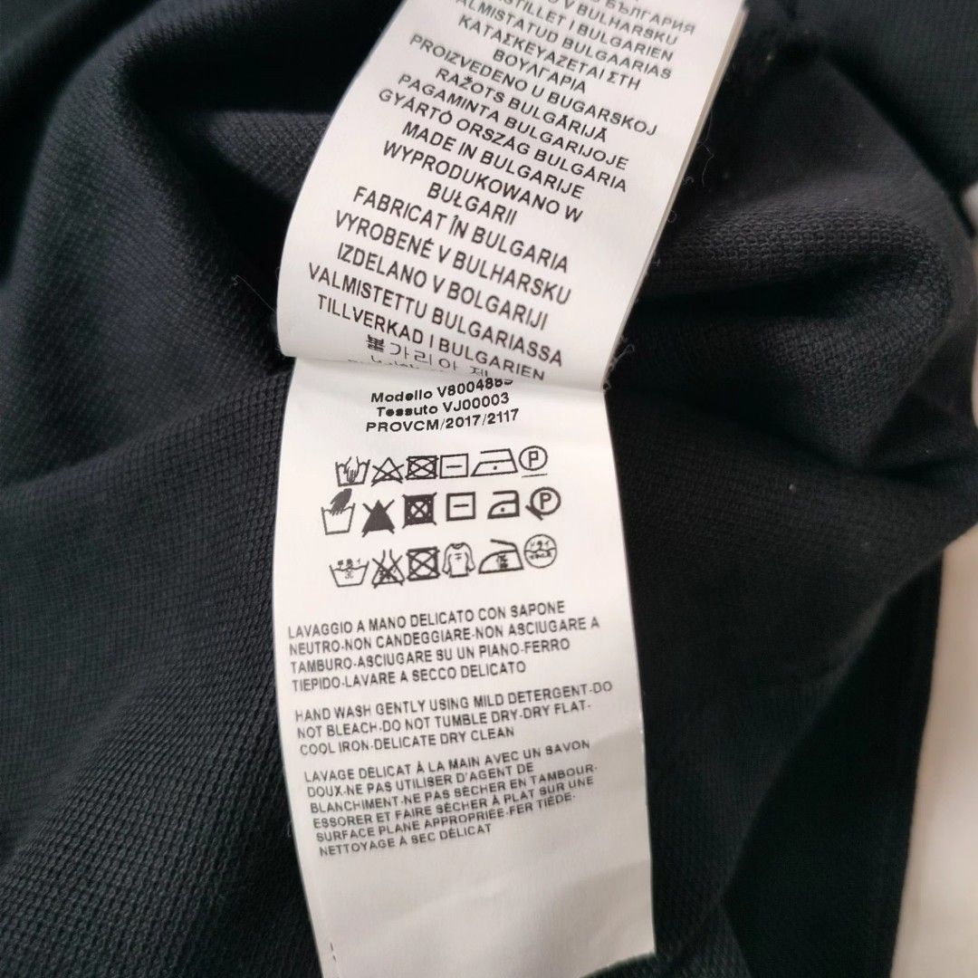 Versace Collection Half face Medusa Polo shirt, Men's Fashion, Tops ...