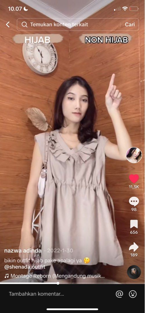 VEST Krem hijab dan non hijab NEW!!, Fesyen Wanita, Pakaian Wanita ...