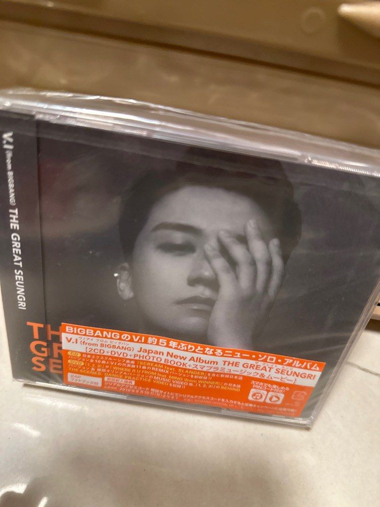 V.I Big Bang The Great Seungri 2CD DVD, 興趣及遊戲, 音樂、樂器 & 配件, 音樂與媒體 - CD 及 DVD - Carousell