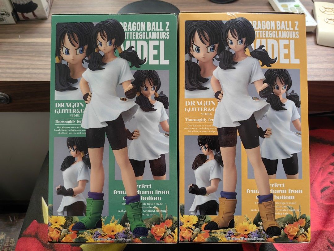 Videl GnG Dragon Ball z Gold Sticker, Hobbies & Toys, Toys & Games on ...