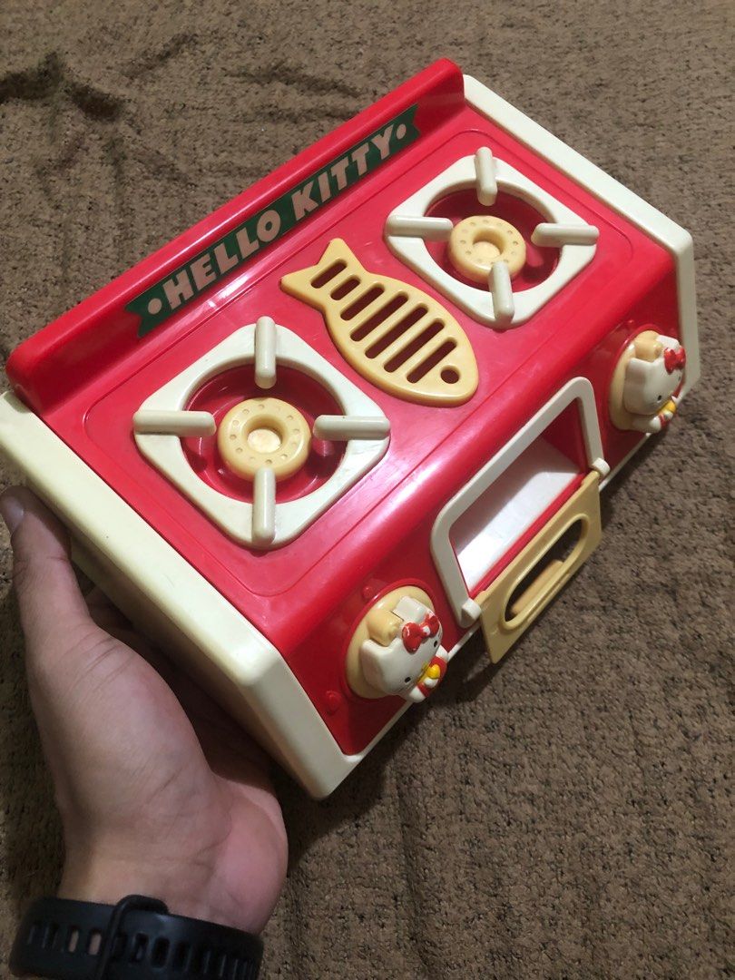 Vintage Hello Kitty Toho Toy gas stove, Hobbies & Toys, Toys & Games on ...