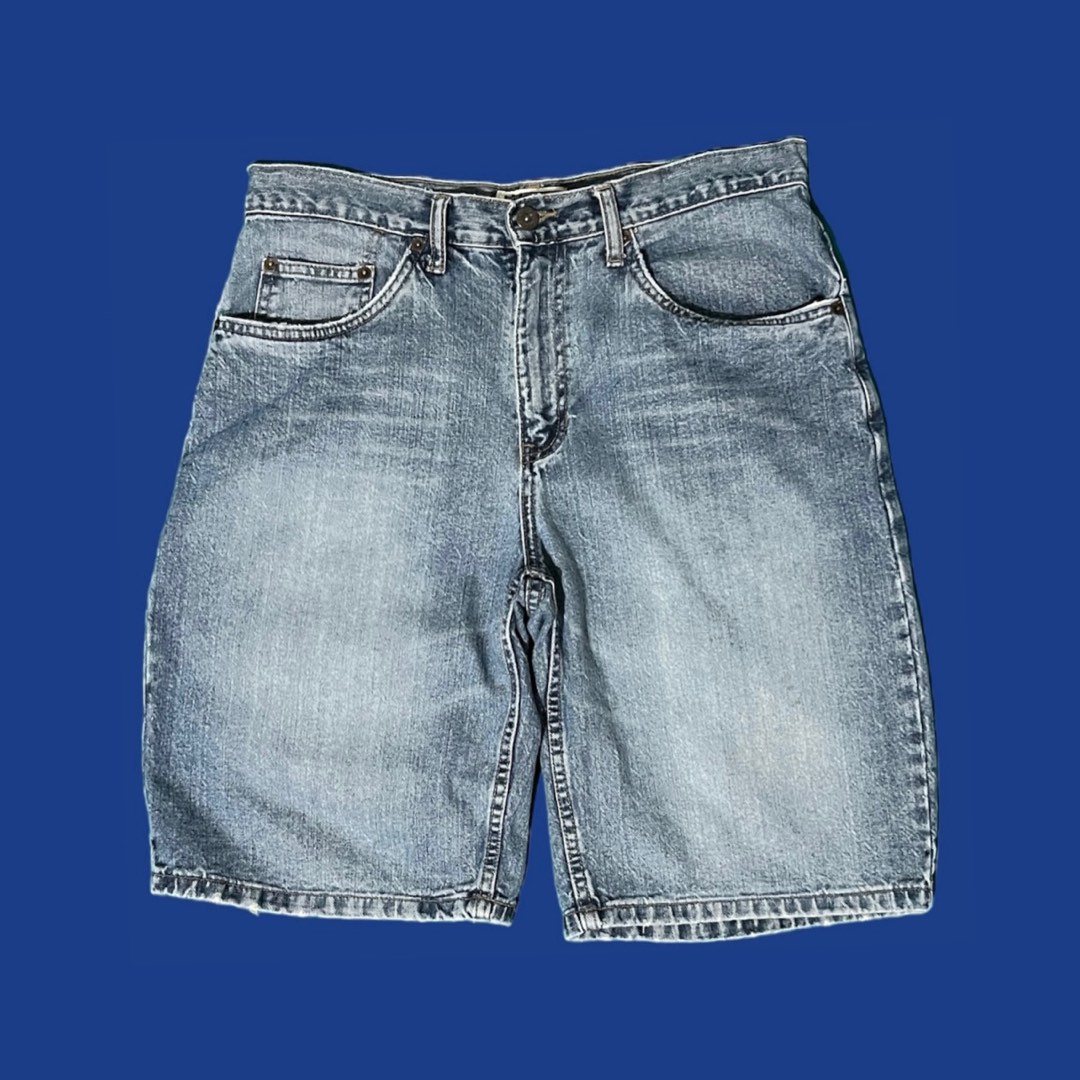 Vintage Route 66 Jorts, Men's Fashion, Bottoms, Shorts on Carousell