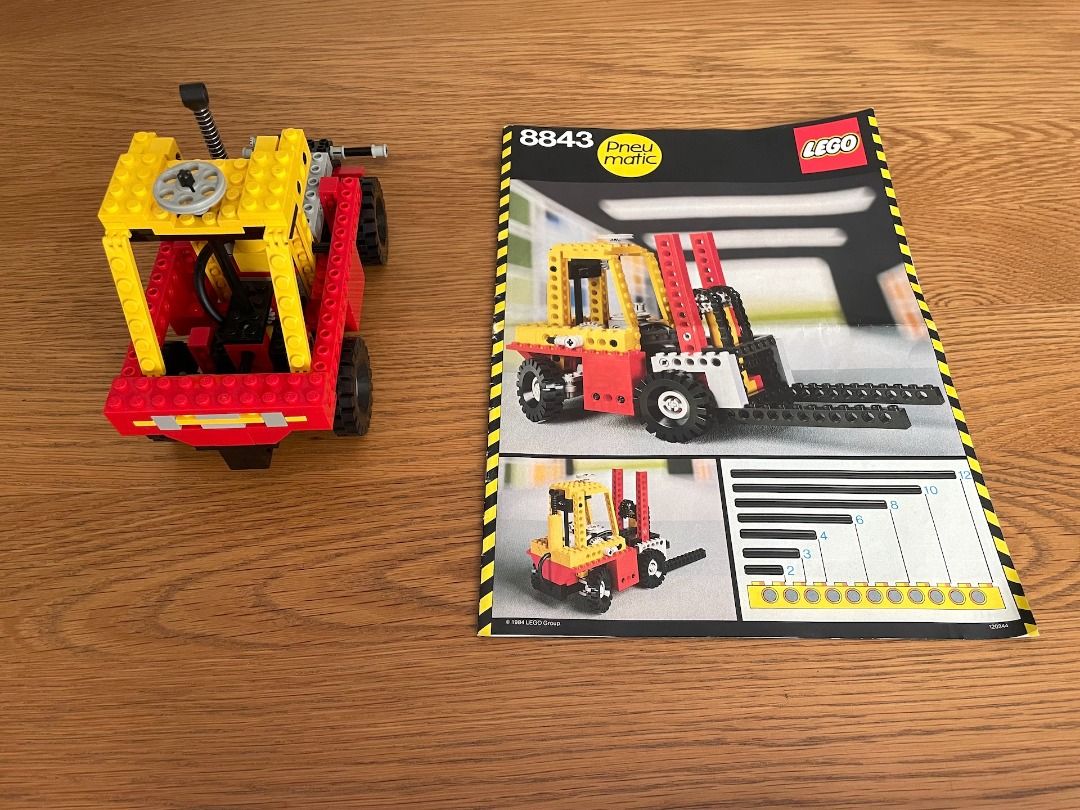 Vintage Technic LEGO set 8843 - Forklift (Truck alternative), Hobbies ...