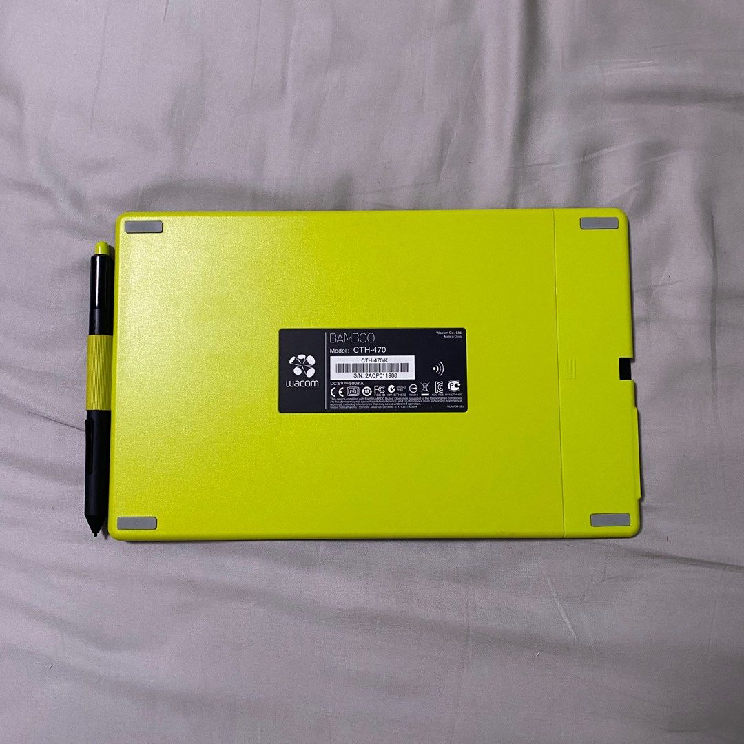 Wacom Bamboo Tablet CTH470, Computers & Tech, Parts & Accessories ...