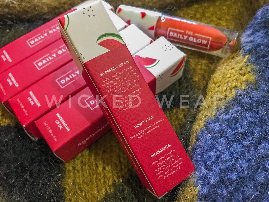 Watermelon Lip Oil, Beauty & Personal Care, Face, Makeup on Carousell