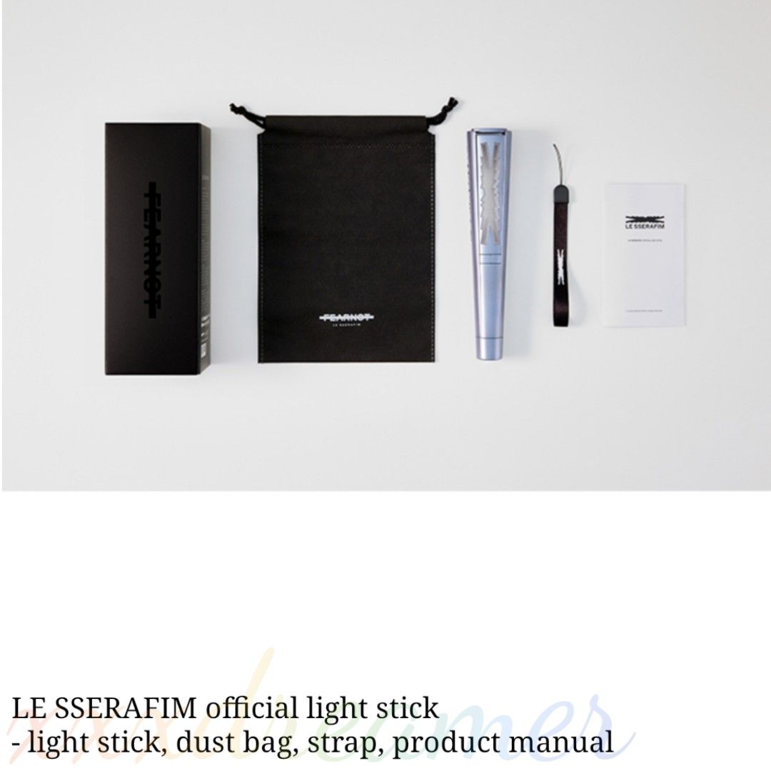[Weverse official light stick] [HYBE_SOURCE MUSIC Co.] LE SSERAFIM, 興趣及 ...