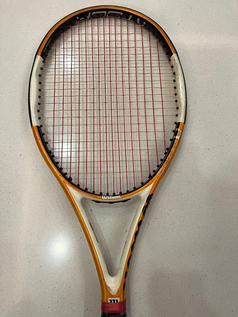 Wilson Tennis Racket nCode nTour 95, Sports Equipment, Sports & Games ...