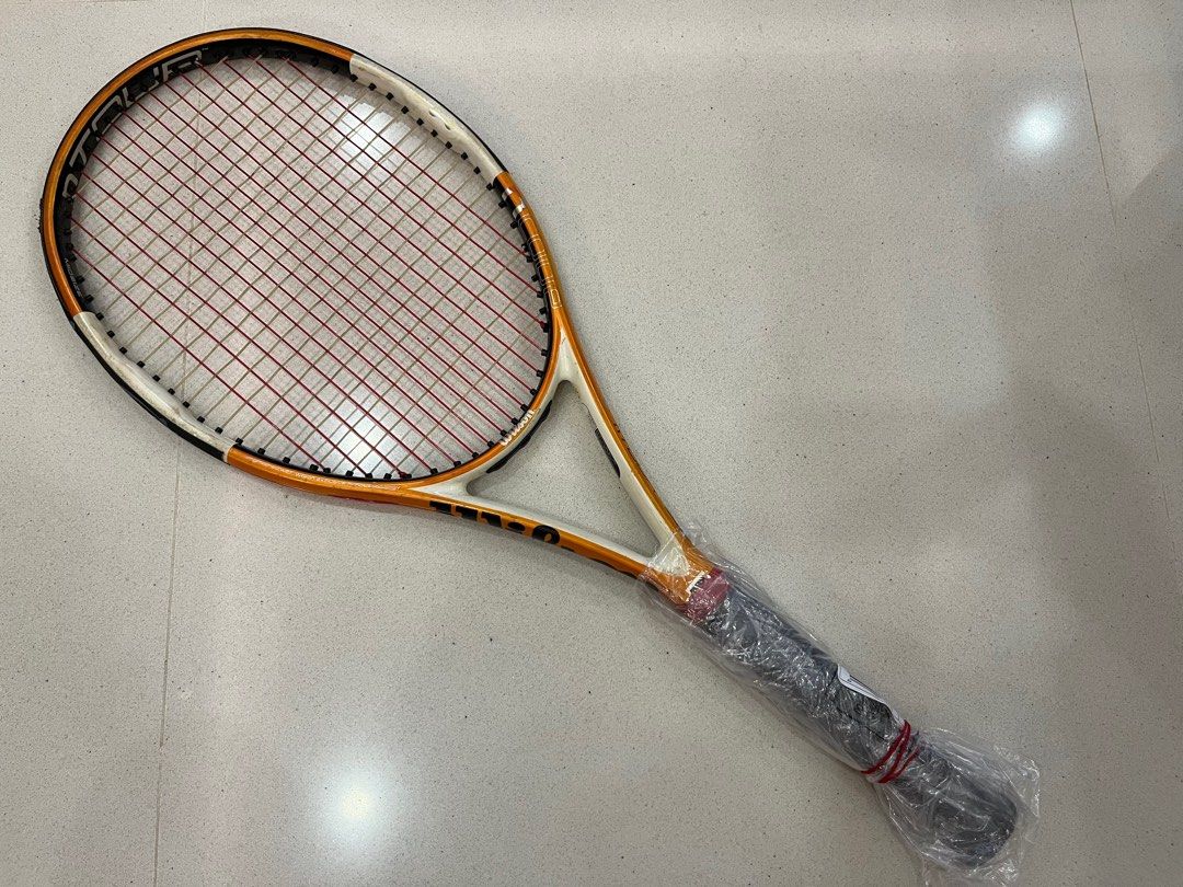 Wilson Tennis Racket nCode nTour 95, Sports Equipment, Sports & Games ...