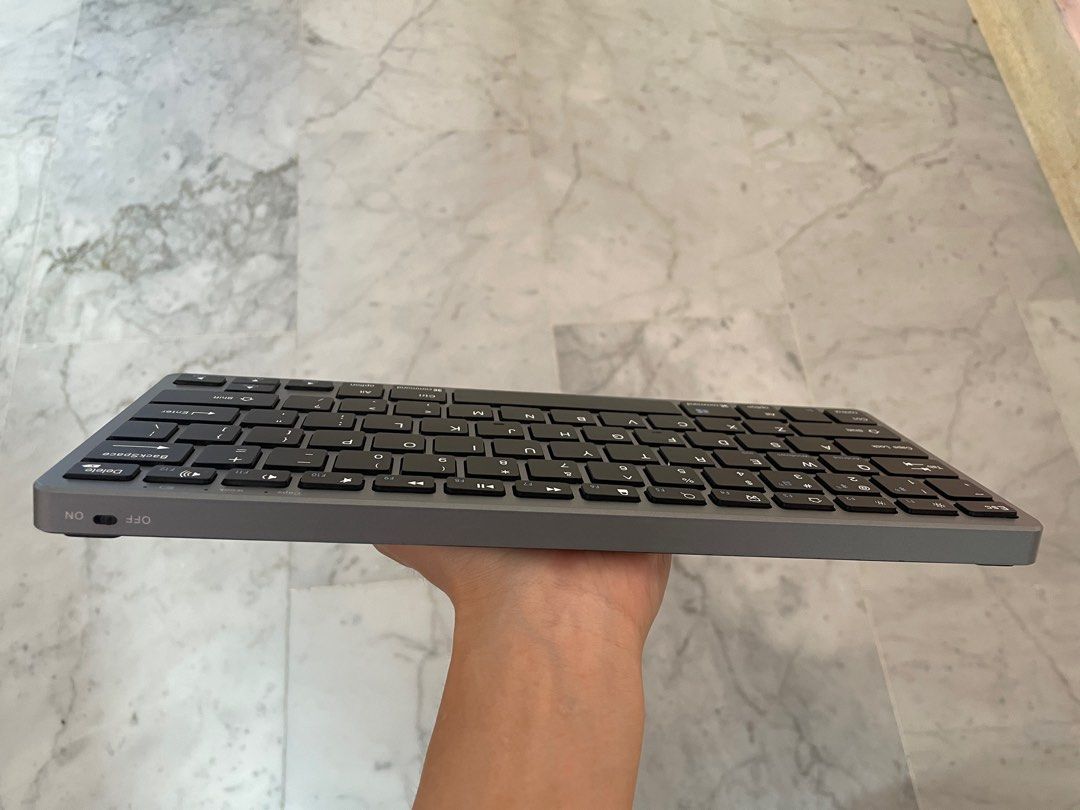 Wireless Keyboard Bluetooth Rechargeable Computers And Tech Parts And Accessories Computer