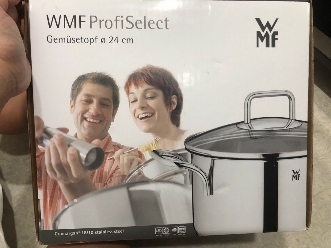 WMF stainless steel pot, Furniture & Home Living, Kitchenware ...